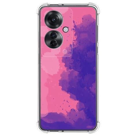 Funda Silicona Antigolpes Para Oppo Reno 11f 5g Diseño Acuarela 07