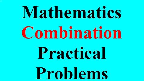 permutation combination ca cs cma foundation maths youtube