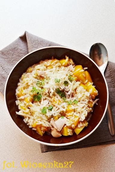 Przepis na Risotto z dynią i kurczakiem Przepis