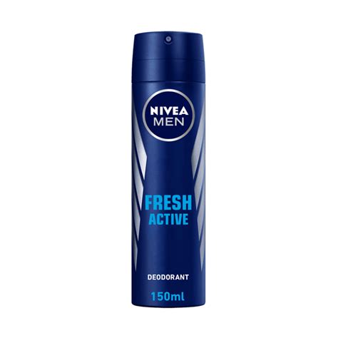 Nivea Men Fresh Active Deodorant Spray 150ml At Nice One KSA