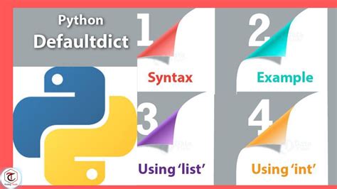 Intermediate Python Tutorial Defaultdict In Python Collections