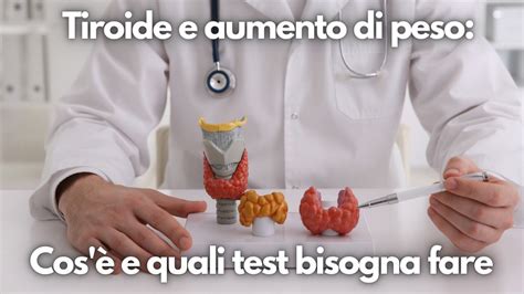 Tiroide E Aumento Di Peso Quali Test Fare Per Capire Se Ne Soffri Anche Tu
