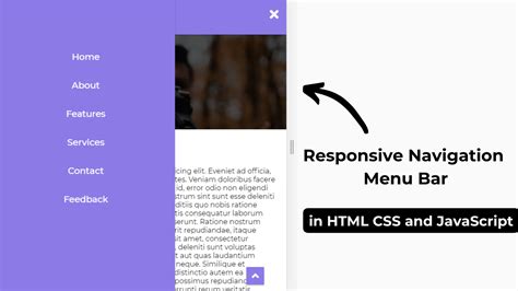 Responsive Sticky Navigation Menu Bar In HTML CSS And JavaScript