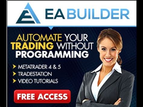 Expert Advisor Builder Create Indicators And Strategies For MetaTrader