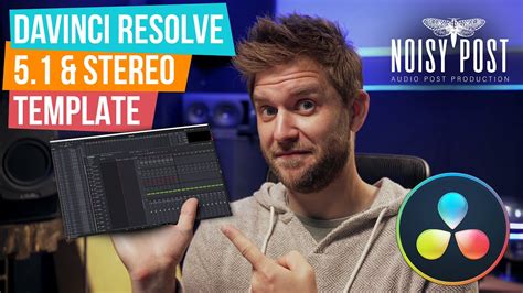 Davinci Resolve Stereo Fairlight Template For Film How To Audio