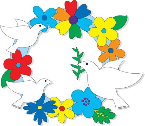 Ghirlanda Primavera Di Pace Maestra Mary Attivit Di Arte Per