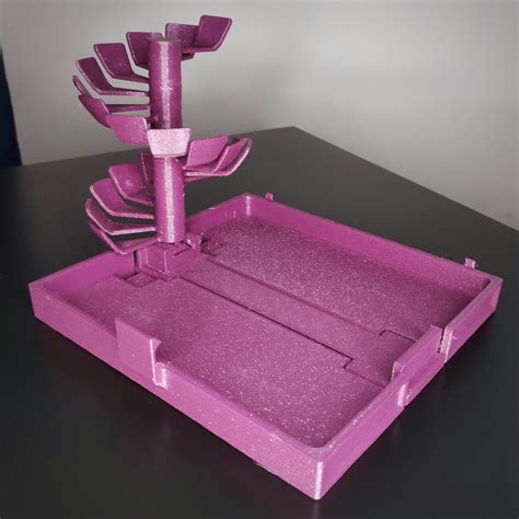 Fichier STL Tour de dés en spirale v2Design imprimable en 3D à