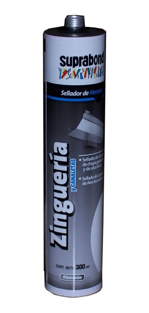 12 Selladores Suprabond Zinguería 300ml Aluminio Y Metal TIENDA BLACK