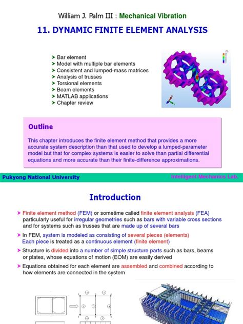 chapt 11 finite element analysis pdf finite element method normal mode