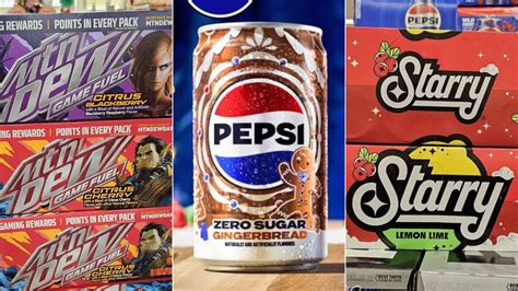 Sip Or Skip New Sodas You Need To Try From Pepsi Starry And More
