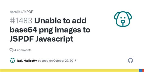 unable to add base64 png images to jspdf javascript · issue 1483 · parallax jspdf · github