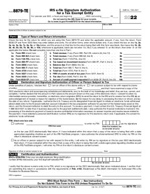 Fillable Online Fillable Online Irs Form Eo Irs E File Signature