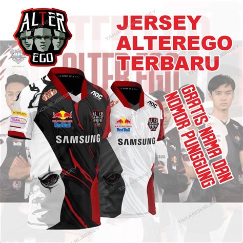Jual Jersey ALTER EGO TERBARU MPL SEASON 8 GRATIS NAMA DAN NOMOR