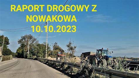 II ETAP PRZEKOPU MIERZEI WIŚLANEJ RAPORT DROGOWY Z NOWAKOWA 10 10