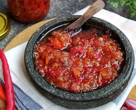 11 Sajian Sambal Nusantara Yang Menggugah Selera Pedasnya Menggigit