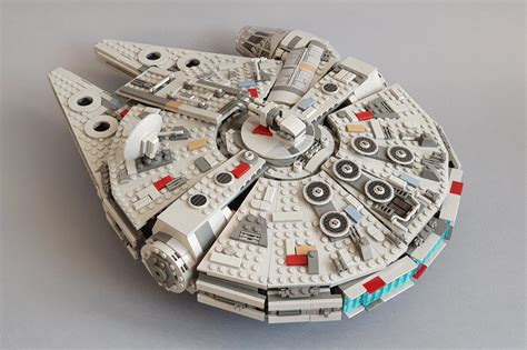 Lego Moc Millennium Falcon Modification With Interior By Edge Of