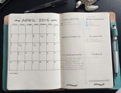 16 Ideas para hacer una agenda súper bonita en tu cuaderno