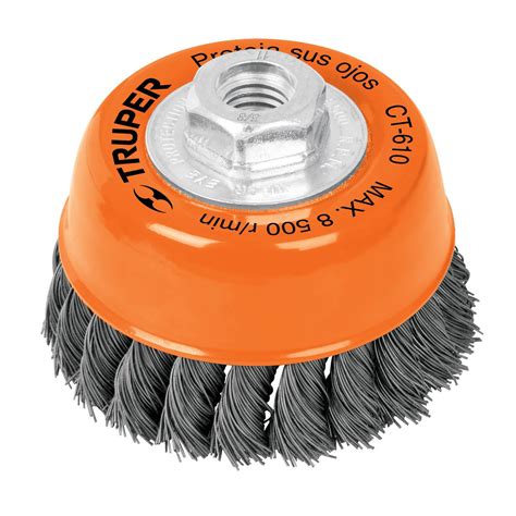 CEPILLO COPA TRENZADO 3 CT 608 TRUPER Novagro