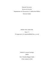 Tarea 7 1 Docx National University Recinto De Arecibo Departamento De