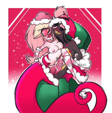 Rule 34 Cherri Bomb Hazbin Hotel Christmas Outfit Creampie Hazbin Hotel Red Sclera Sir