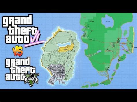 GTA 6 Map Leaks Biggest Map Changes In GTA 6 Expected By The Community