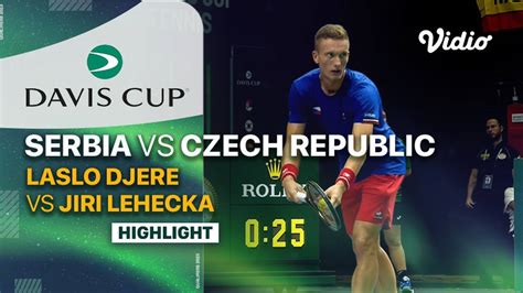 Highlights Serbia Laslo Djere Vs Czech Republic Jiri Lehecka