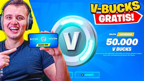 50 000 V BUCKS GRATIS PER TUTTI Con Questo GLITCH SEGRETO Di FORTNITE