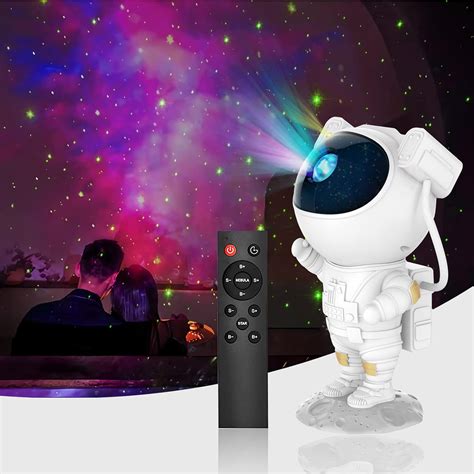 SZPACMATE Astronaut Galaxy Star Projector Starry Night Light Projector
