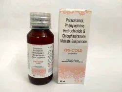Pharmaceutical Syrup Paracetamol Phenylephrine Hydrochloride