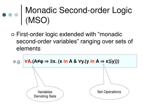 ppt xml transformation language based on monadic second order logic powerpoint presentation