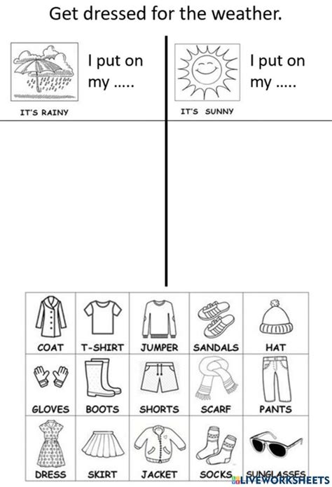 Seasons Worksheets Worksheets For Class Weather Worksheets Summer