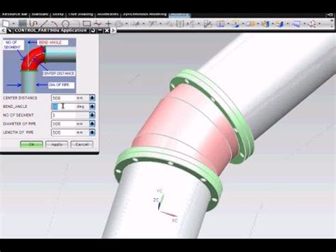 NX PARAMETRIC MODEL EXAMPLE YouTube