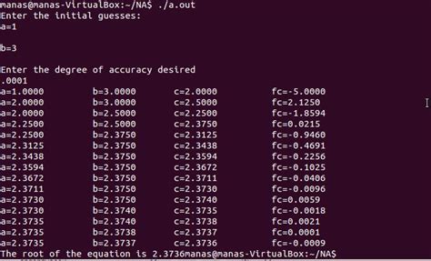 c program for secant method with output baldcirclemotors