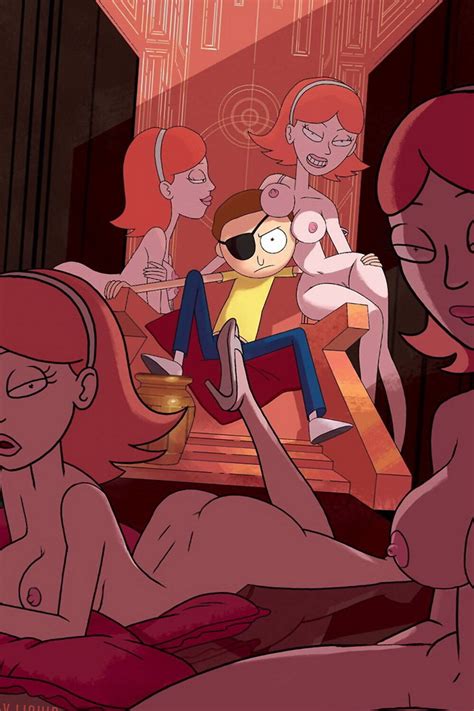 Jessica And Morty Smith Nude Tits Nipples Busty