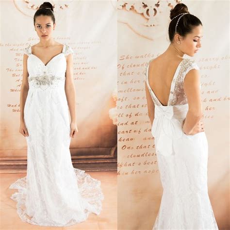 Französisch Spitzen romantische sexy Hochzeitskleid Flickr