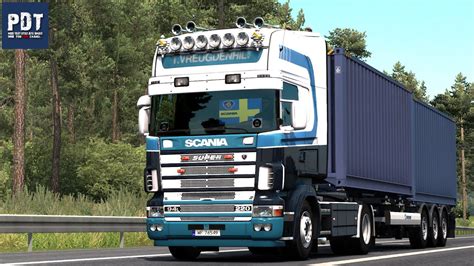 ETS2 V1 36 PDT Scania 4 Series RJL Skin T VREUGDENHIL YouTube