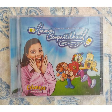 CD DIANTE DO TRONO VAMOS COMPARTILHAR LACRADO Shopee Brasil