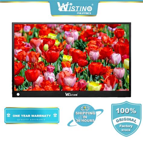 Wistino 1080P Portable Gaming Monitor Ultra Thin 15 6inch Touch For