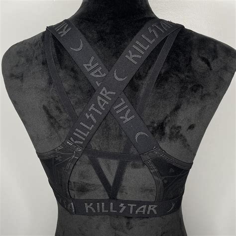 Killstar Women S Black Bra Depop