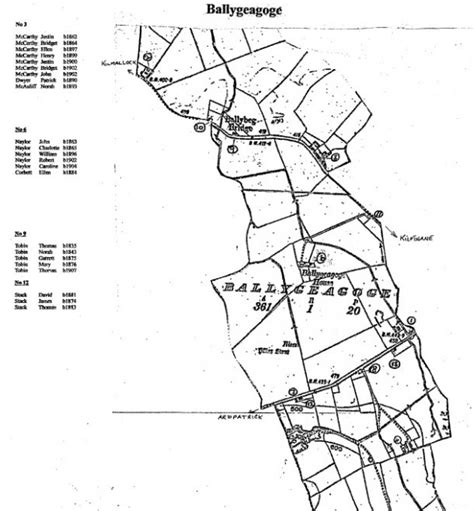 Scanned Townland Maps Our Irish Heritage