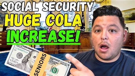 HUGE COLA Increase For Social Security Beneficiaries SS SSI SSDI