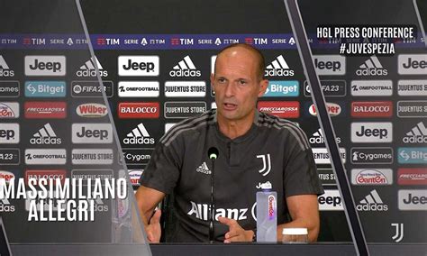 Verso Juve Spezia Allegri Di Maria convocato Fagioli può restare