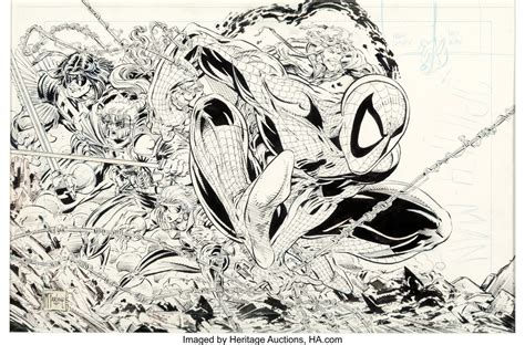 Entire Todd McFarlane Spider Man 16 Art To Go For Over Half A Million
