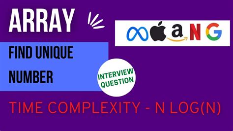 Find Uniq Element In Array Java Program Interview Question Answer