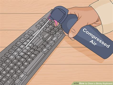 How To Clean A Sticky Keyboard 9 Steps With Pictures WikiHow