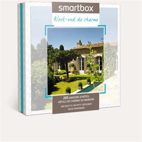 Coffret Cadeau Week End De Charme Smartbox