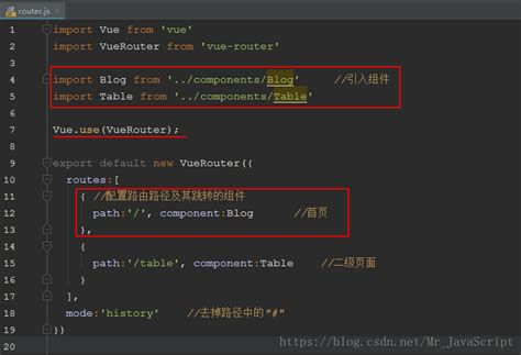 vue实现路由跳转和嵌套（快速入门） 对方屌丝正在输入中 博客园