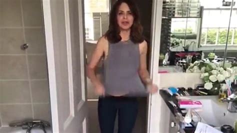 Watch Trinny Woodall Flashes Her Boob During Video Blog Metro Video