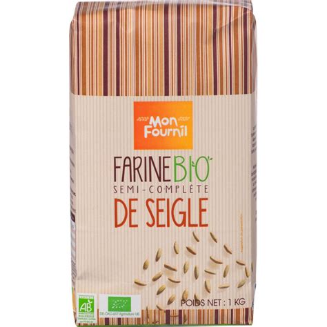 Mon Fournil Farine semi complète seigle Bio friandiz