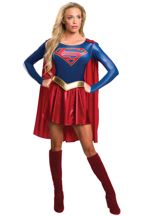 Tv Show Supergirl Adult Costume Purecostumes